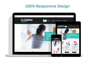 Cleaning Responsive Website Template #48107