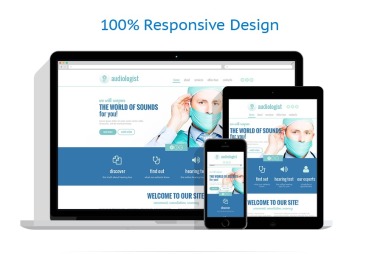 Medical Responsive Website Template #48664