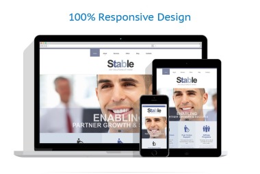 Management Company Responsive Website Template #50447