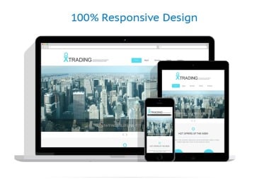Public Relations Responsive Website Template #50634
