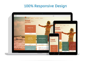 Insurance Responsive Website Template #51962