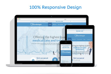 Medical Responsive Website Template #52244