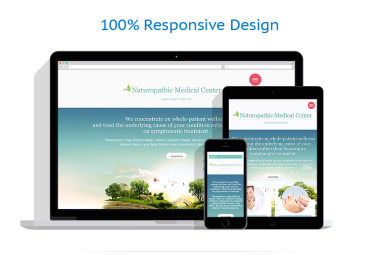 Medical Responsive Website Template #53481