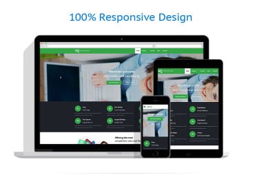 Bank Responsive Website Template #53969