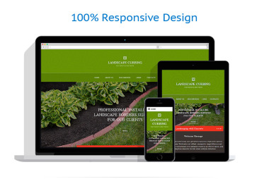 Landscape Design Responsive Website Template #57859