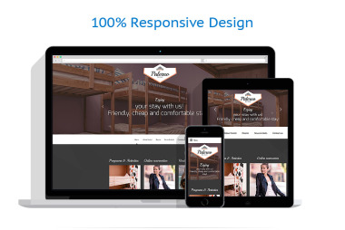 Hotels Responsive Website Template #57957