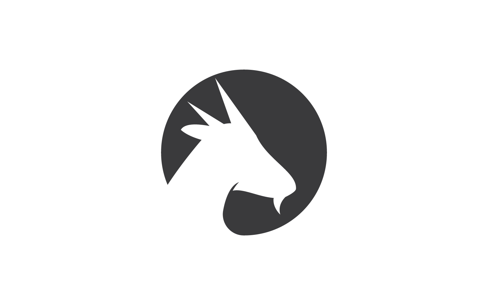 Keçi ve koyun illüstrasyon logo şablonu tasarım vektörü