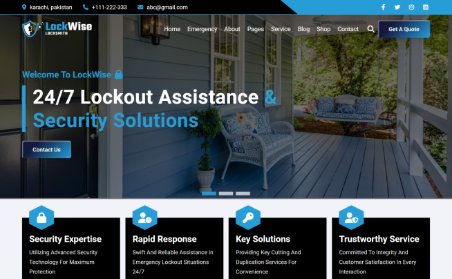 HTML Website Templates for Security Websites 🔐 Monster ONE