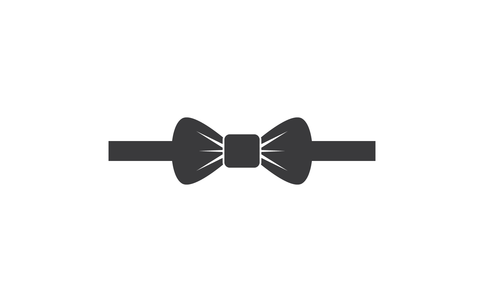Noeud papillon, icône, vecteur, logo, illustration, conception