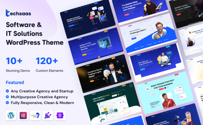 SAAS WordPress Themes 🆕 Free Download in MonsterONE Subscription