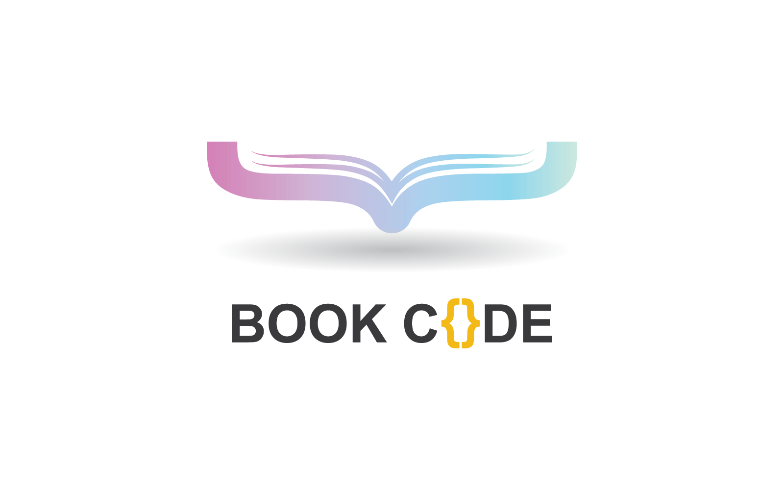 Modelo de vetor de logotipo de tecnologia de código de programação