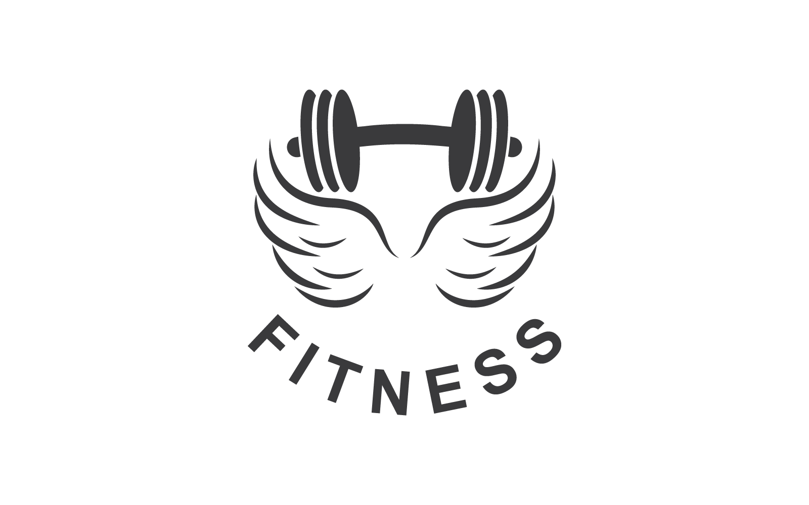 Modèle de conception d'illustration vectorielle de logo de salle de sport