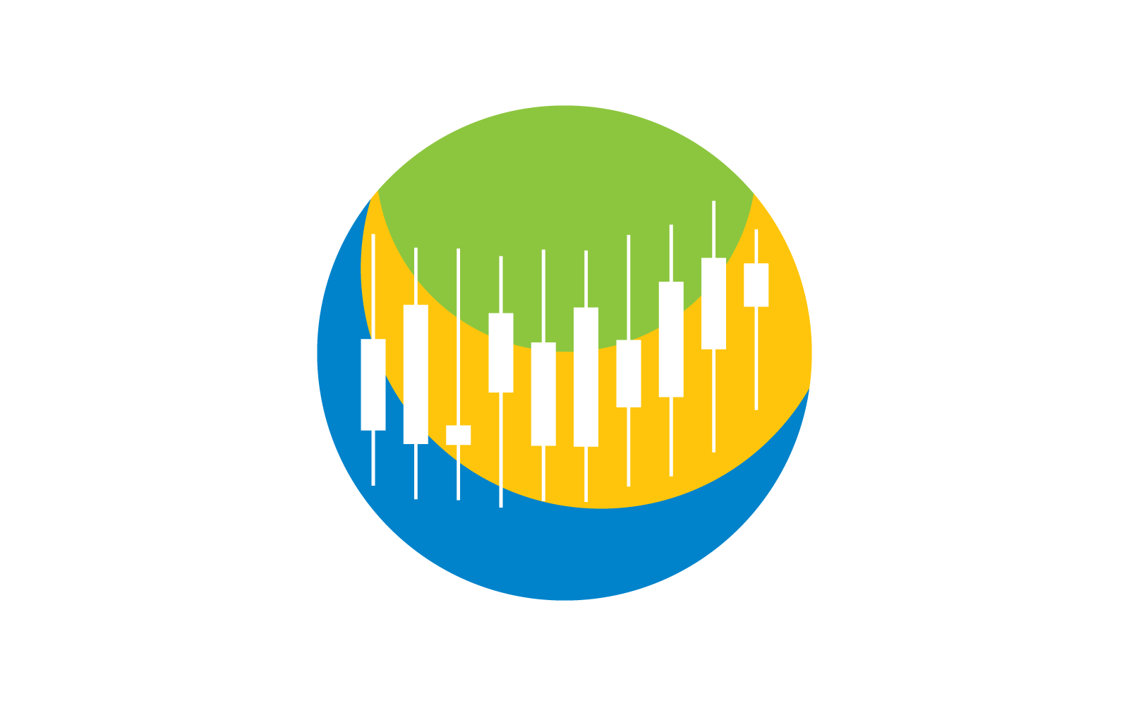 Business Trading logo vector flat design - TemplateMonster