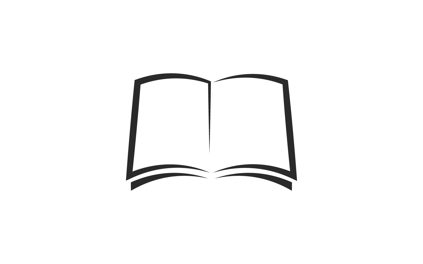 Kitap eğitimi logo illüstrasyon vektör simge şablonu