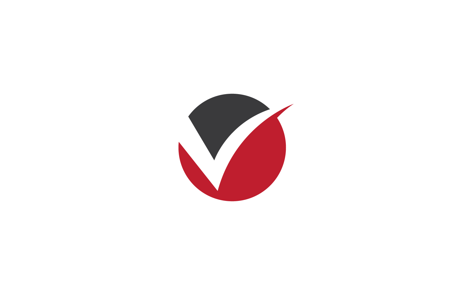 Conception d'illustration de modèle de logo de lettre V