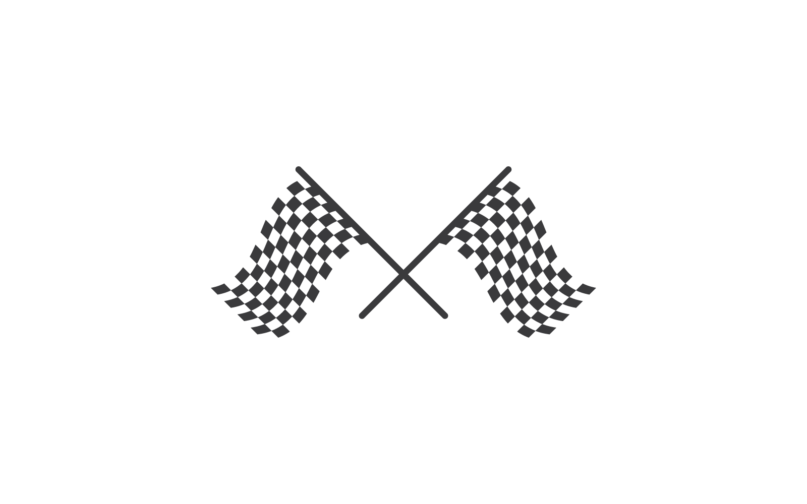 Wyścigi logo wektor zestaw szablon projektu - TemplateMonster