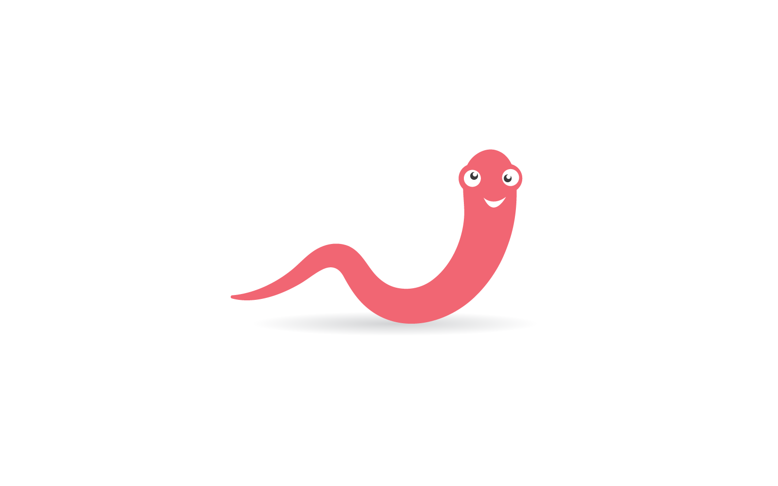 Wurm-Illustration-Logo-Vektordesign #400527 - TemplateMonster