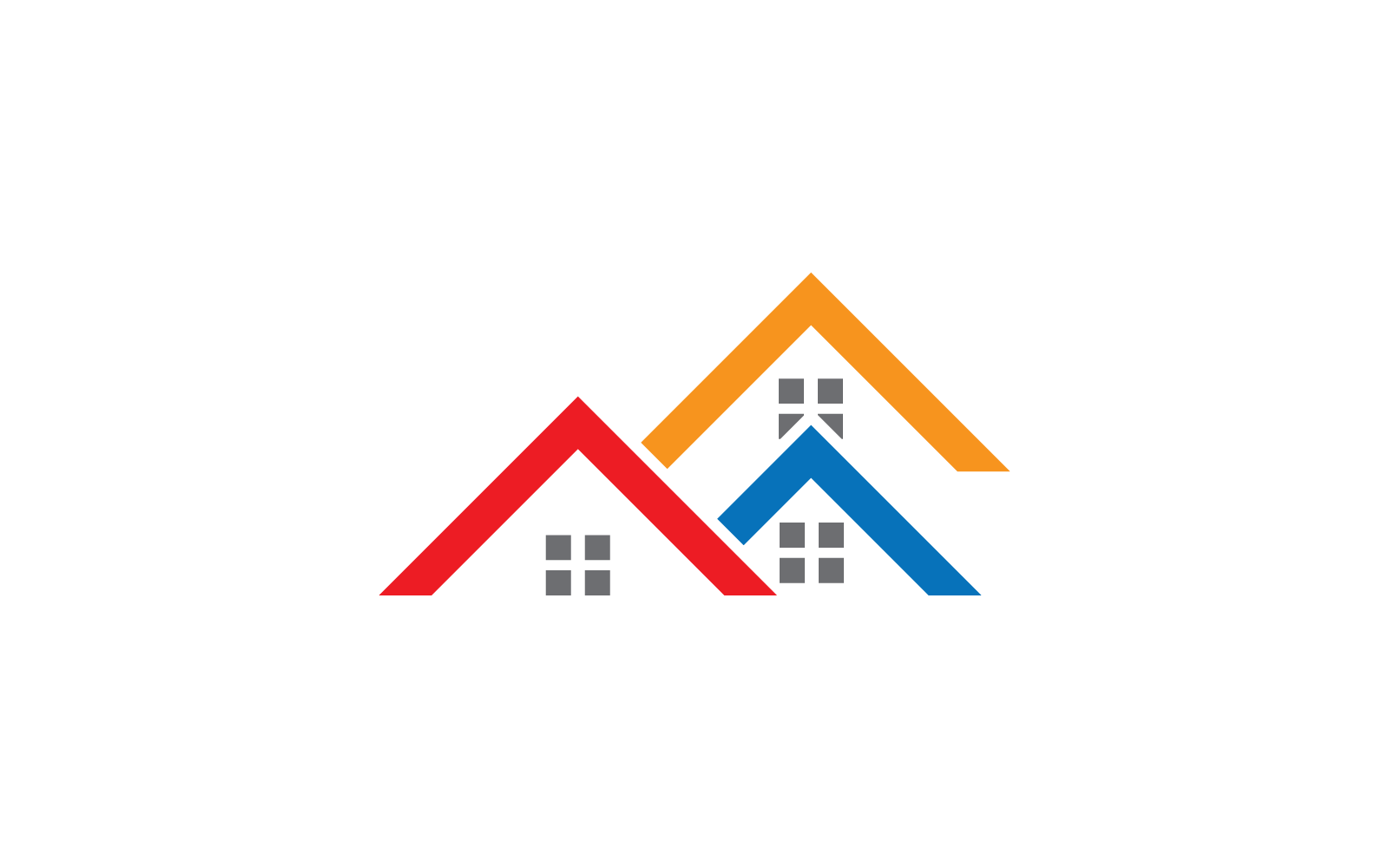 Emlak, Emlak ve inşaat logo tasarımı - TemplateMonster