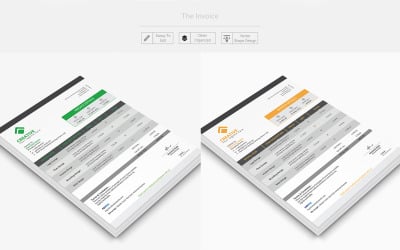 Modern Invoice - Corporate Identity Template