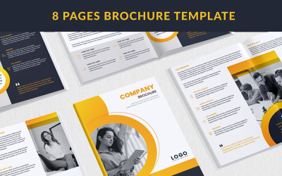 Creative Corporate Minimal Business Brochure Template.