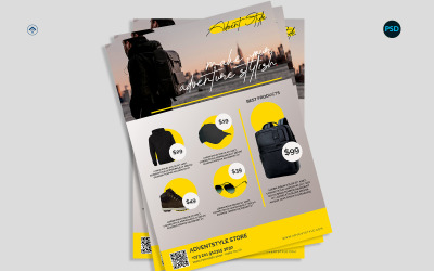 Leták Gym & Fitness V2 #180207 - TemplateMonster