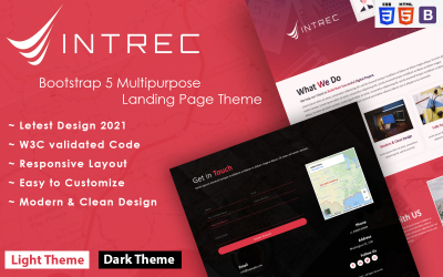 Krisiv - Resume CV One Page Bootstrap 5 Template
