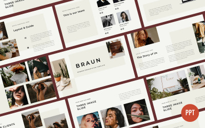 Rokko PowerPoint šablony #191024 - TemplateMonster