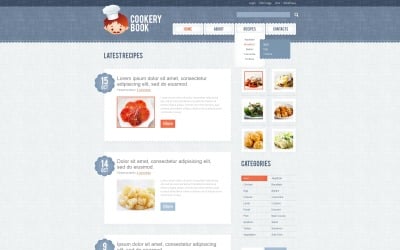 Free Cooking Website Templates - 21 Best Cook Web Themes