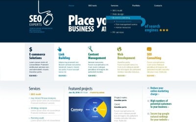 Free SEO Website Templates - 8 Best SEO Services Web Themes