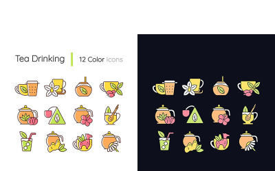 Iced Tea RGB Color Icon For Dark Theme - TemplateMonster