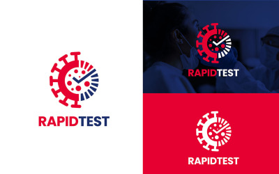 Covid Testi Logo Tasarım Konsepti #226364 - TemplateMonster