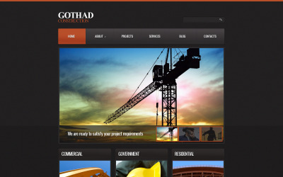 Über 25 kostenlose HTML-Website-Vorlagen für Bauunternehmen ...