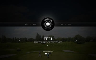 Free Golf Website Templates - 10 Best Golf League, Club & Courses Web ...