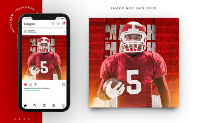 Soccer Football Social Media Post Banner Template