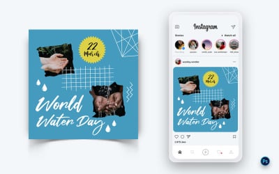 Yoga and Meditation Social Media Instagram Post Design-20