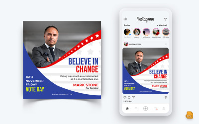 Political Campaign Social Media Instagram Post Design-09