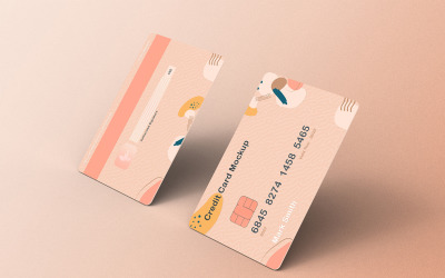 Credit Card Mockup PSD Template Vol 45 - TemplateMonster