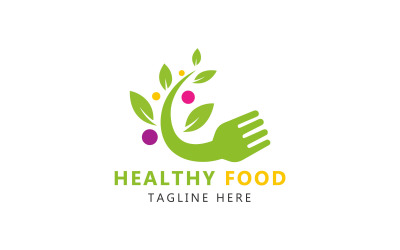 Healthy Cook Logo. Fresh Food Logo Template - TemplateMonster