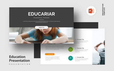Présentation de l'éducation Educare - TemplateMonster