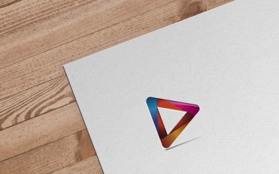 Modèle de logo couleur numérique #310316 - TemplateMonster