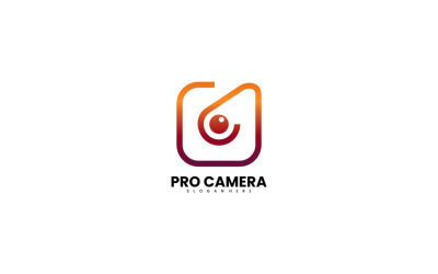 Camera Gradient Logo Design #251029 - TemplateMonster