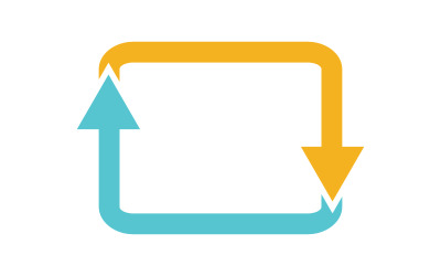 Arrow Online Marketing Business Distribution Logo Design