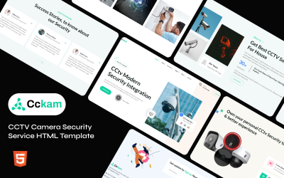 Cctv Security Website Templates