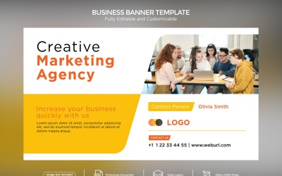 Lets Scale up your Business Banner Design Template 01