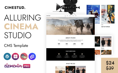 Movie Responsive WordPress Theme #51300 - TemplateMonster