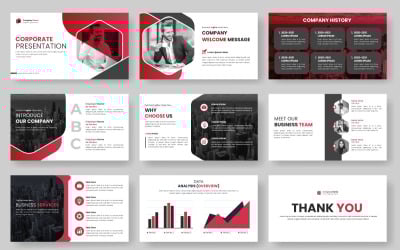 Presentation background, website slider, landing page, annual report ...