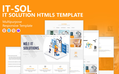 Tekso - IT Solutions & Business Solutions Landing Page Template