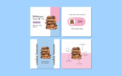 Salad Social Media Post Template #336858 - TemplateMonster