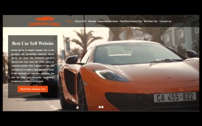 Car Responsive Website Template #43742 - TemplateMonster