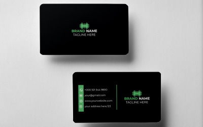Modern and Clean Business Card Design Template